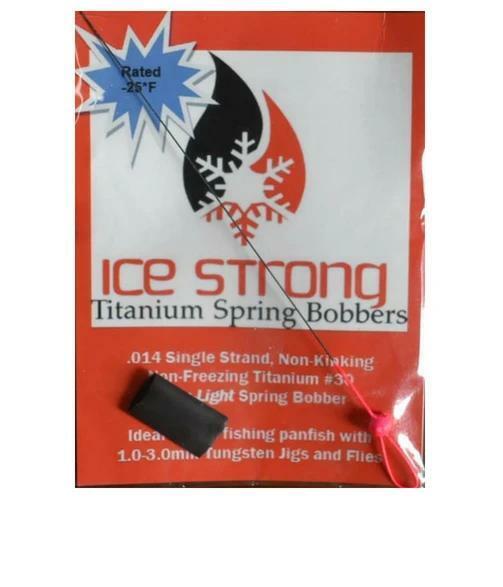 Ice Strong Titanium Spring Bobbers .014 #30 UL (Select Color) | eBay