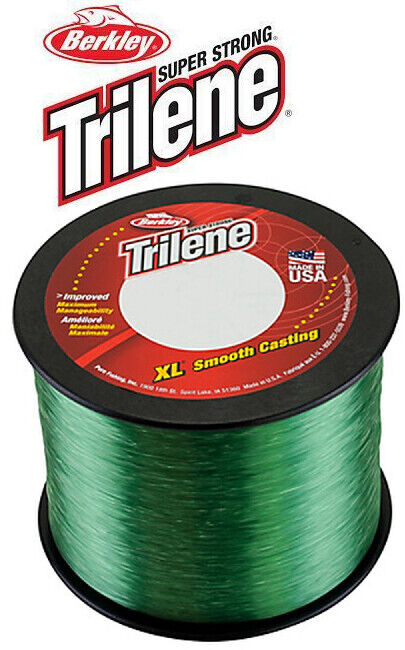 Berkley Trilene XL Green Monofilament 3000YD Bulk Spool (Select LB ...