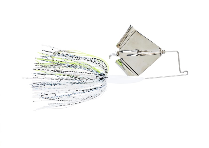 Boogerman Lures BB110BN38 Buzzbait Black/Nickel Delta Blade 3/8oz ...