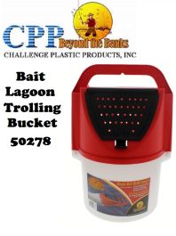 Challenge Plastics Bait Lagoon Trolling Bucket 50278 - Fishingurus ...