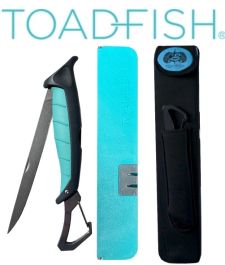 Toadfish Stowaway Fillet Systems 7" Fillet Knife + Regular Cutting ...