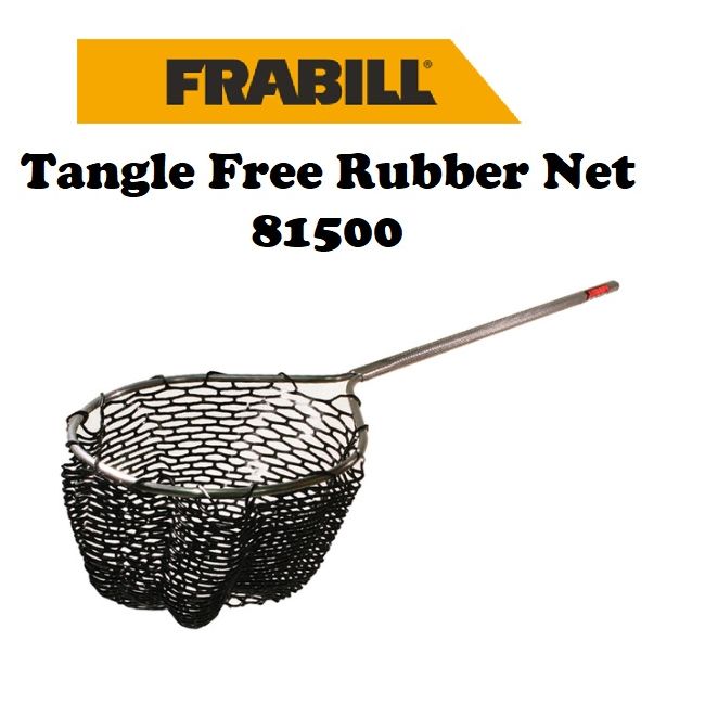 Frabill Tangle Free Rubber Net 17x19" 81500 - Fishingurus Angler's ...