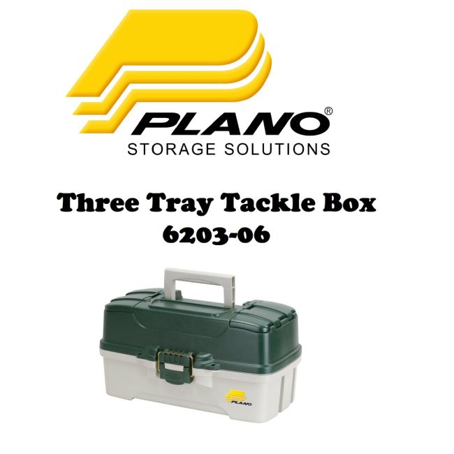 Plano Three Tray Tackle Box 6203-06 - Fishingurus Angler's ...