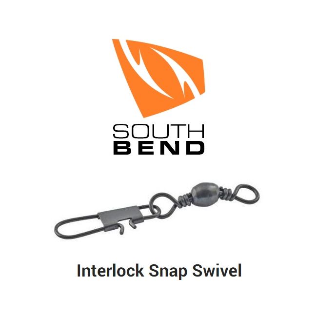 South Bend Interlock Snap Swivels (SELECT SIZE) BISS- - Fishingurus ...