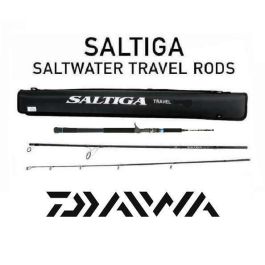 Daiwa Saltiga Travel Rod 5'9'' Medium Heavy Casting With Travel Case ...