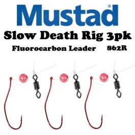 Mustad Slow Death Rig Red - Fishingurus Angler's International Resources