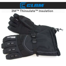 Clam Ice Armor Extreme Waterproof Ice Fishing Gloves (Select Size ...