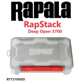 RapStack Deep Open 3700 Tackle Tray RTT3700DO - Fishingurus Angler's ...