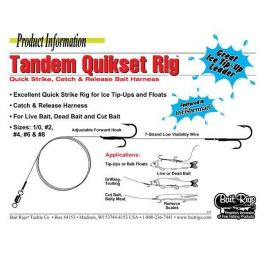 Bait Rigs Tackle Co Quick Set Rig Adjustable Catch and Release Rig 24 ...