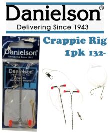 Danielson Crappie Rig 1pk (Select Size) 132- - Fishingurus Angler's ...