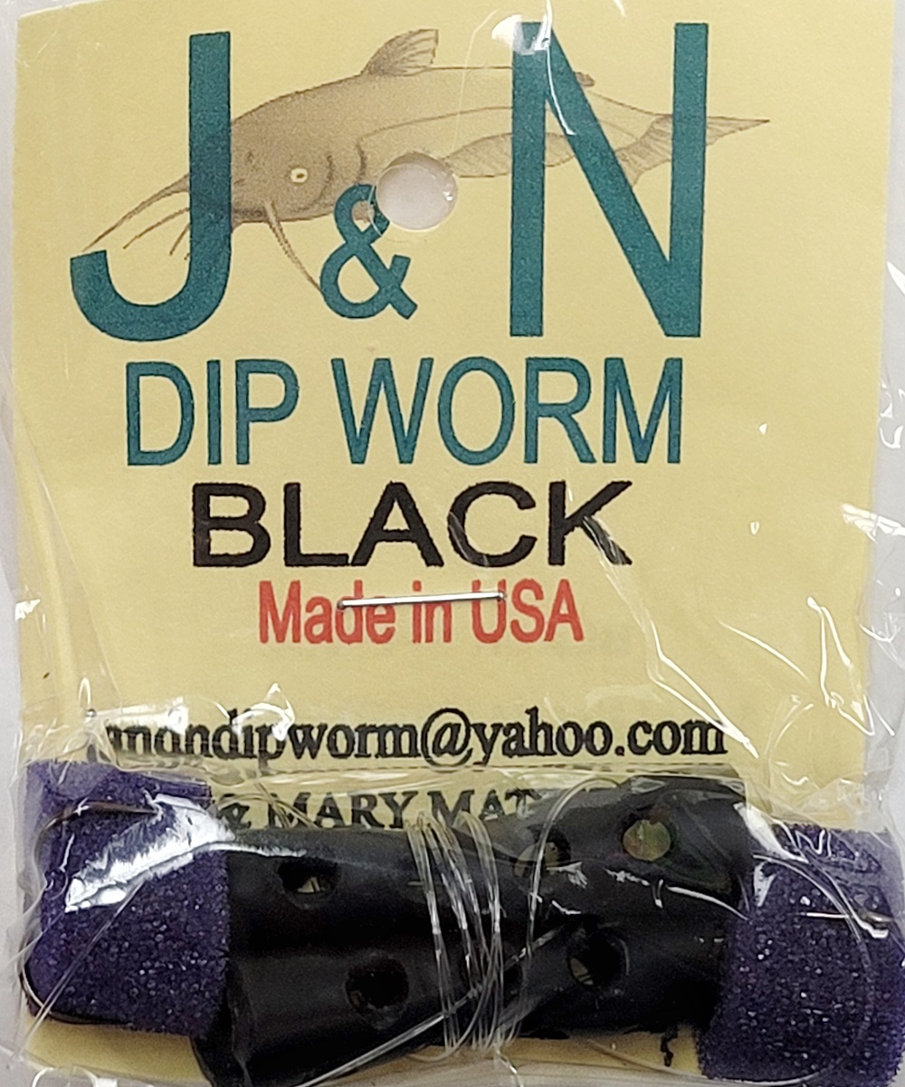 J&N Dip Worm w/Sponge (Select Color) JN | eBay