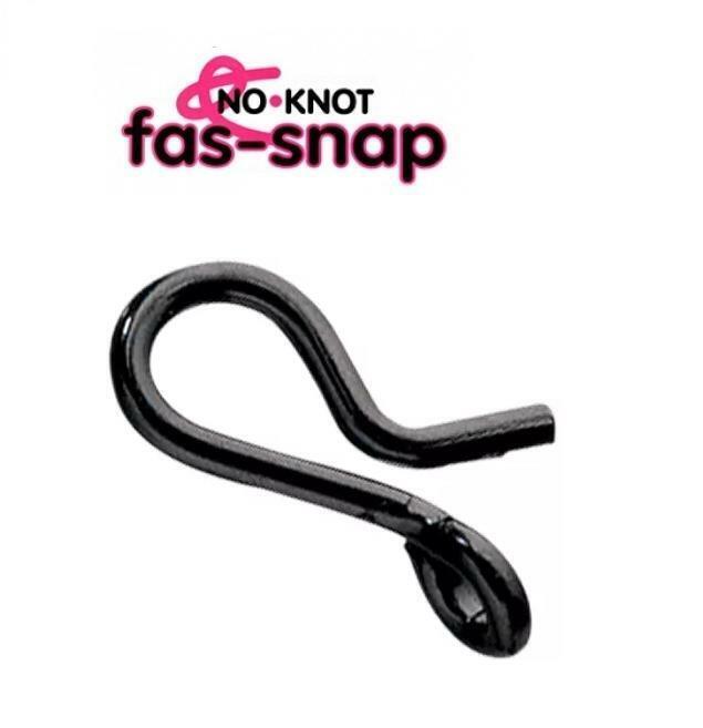 No-Knot Fas-Snaps Quick Change Snaps Black (Select Size) PBF24 | eBay