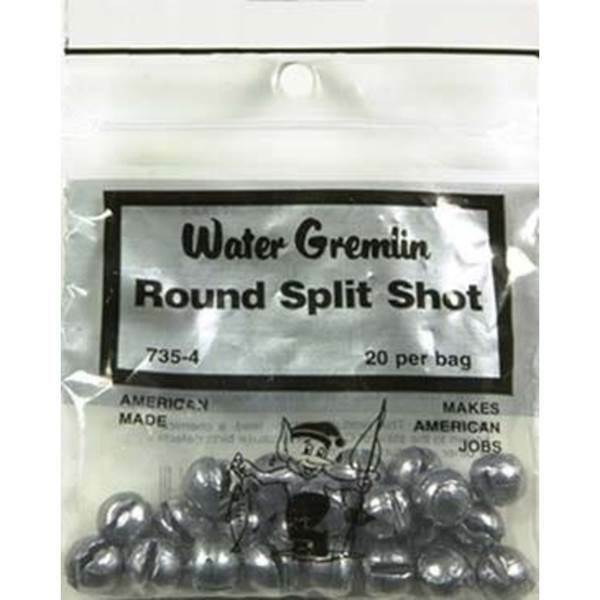 Water Gremlin Company 735-7 Round Split-shot 30pc Multi for sale online ...